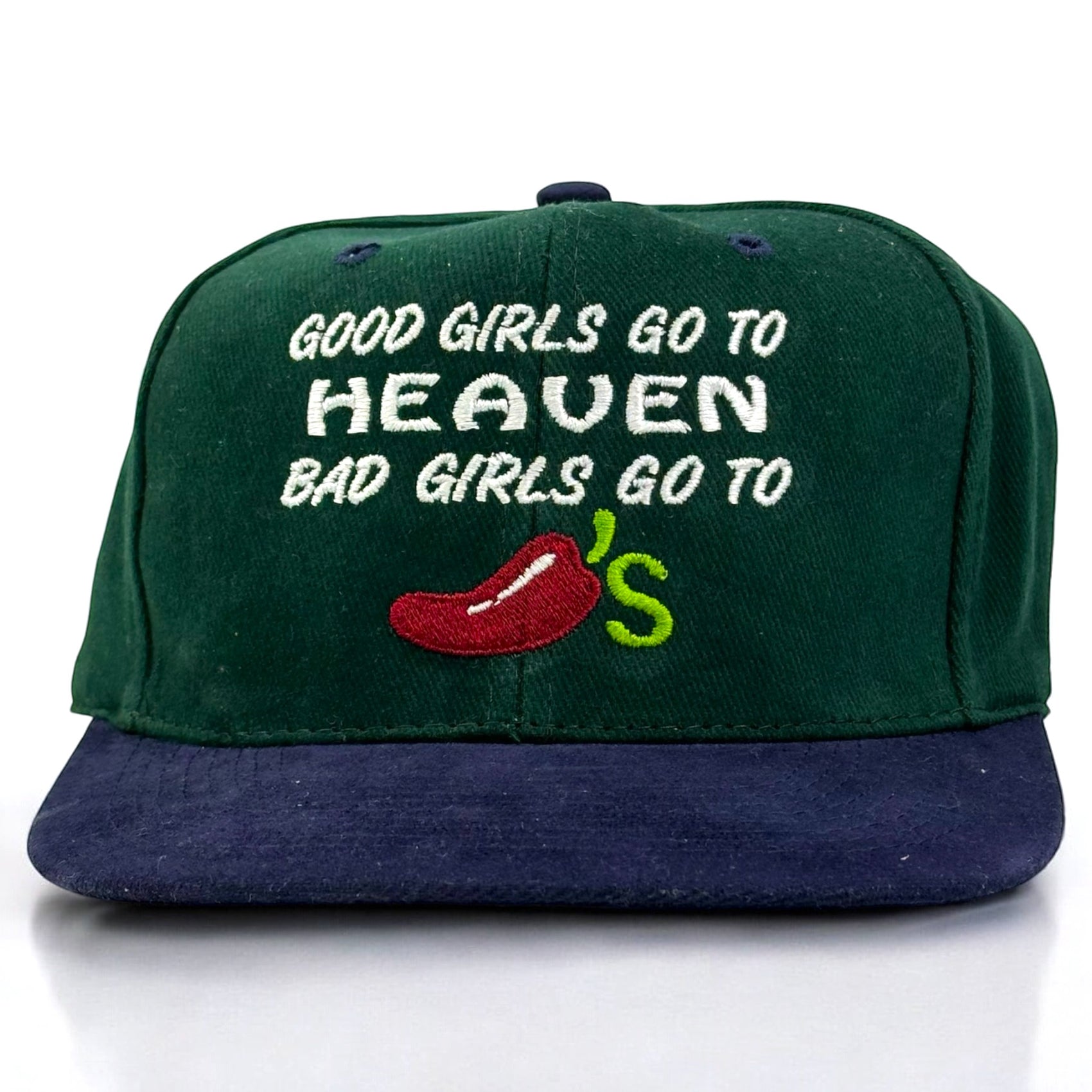 GOOD GIRLS GO TO HEAVEN HAT CUSTOM EMBROIDERY – Old School Hats