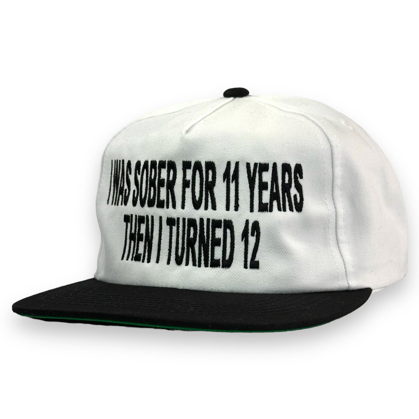 I Was Sober For 11 Years Then I Turned 12 Hat Custom Embroidered – Old ...