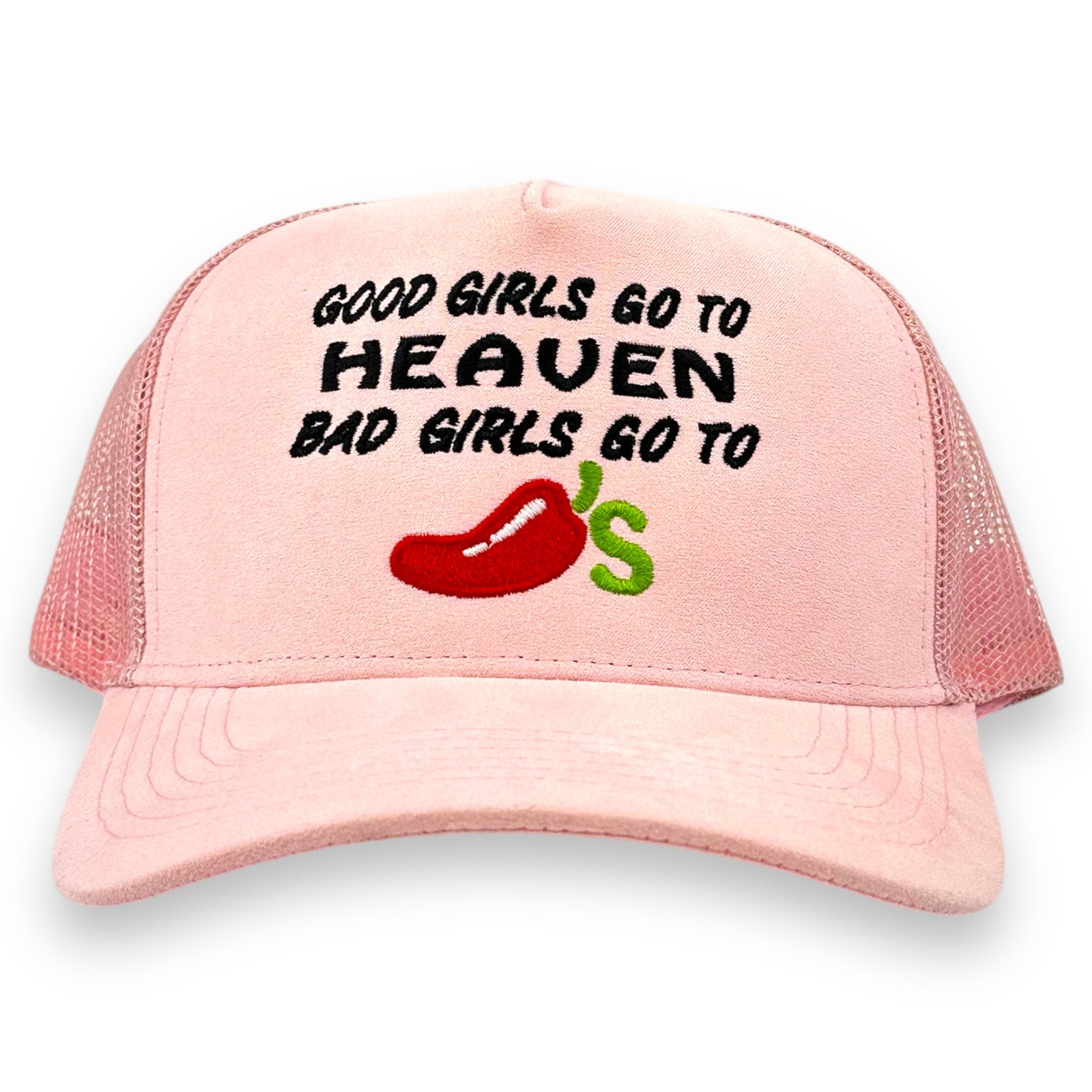 GOOD GIRLS GO TO HEAVEN HAT CUSTOM EMBROIDERY – Old School Hats