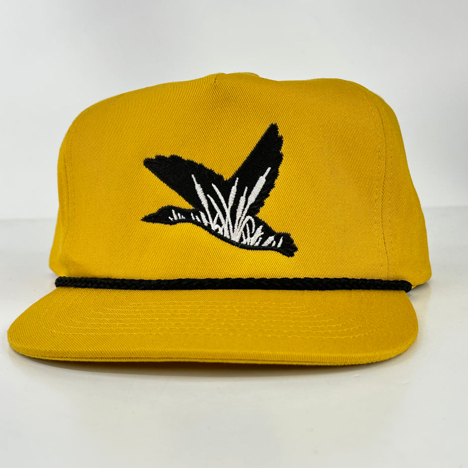 Mallard Duck Hat Snapback cap Collab Justin Stagner Custom Embroidery ...