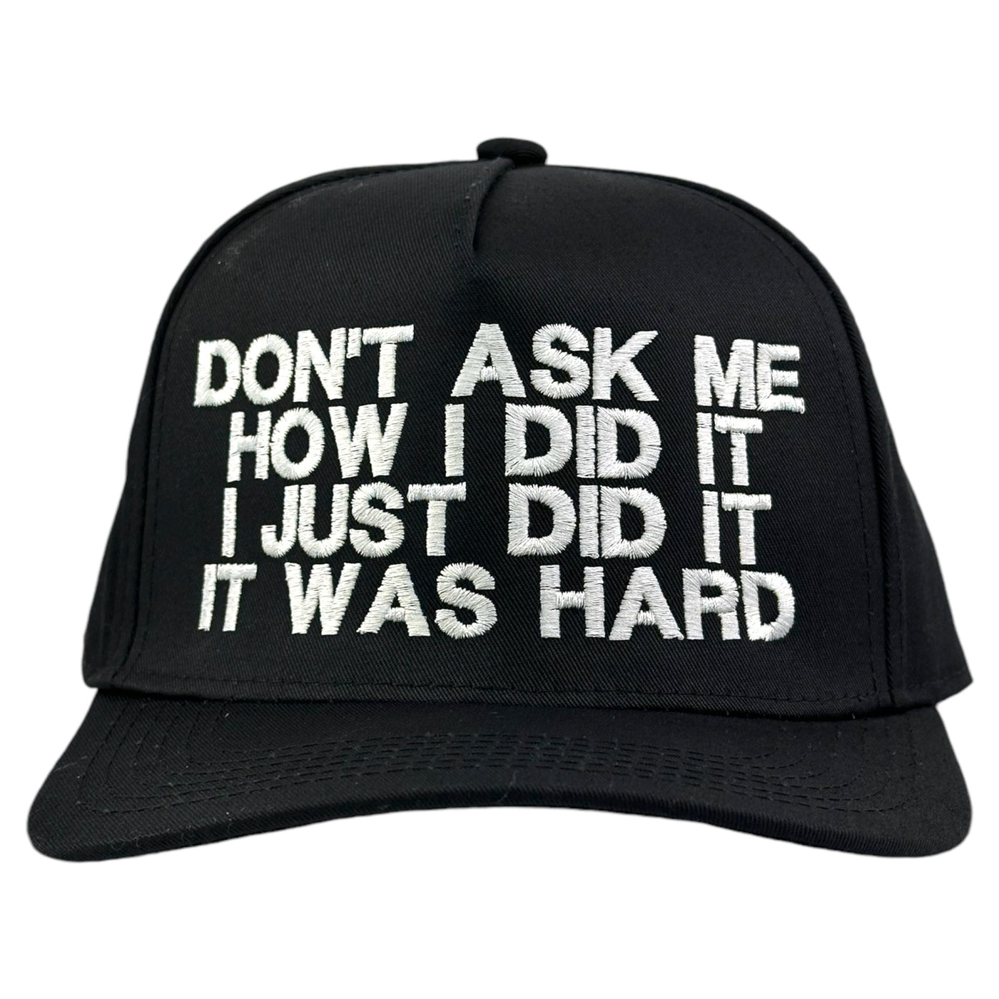 Don’t Ask Me How I Did It It was Hard Hat – Old School Hats