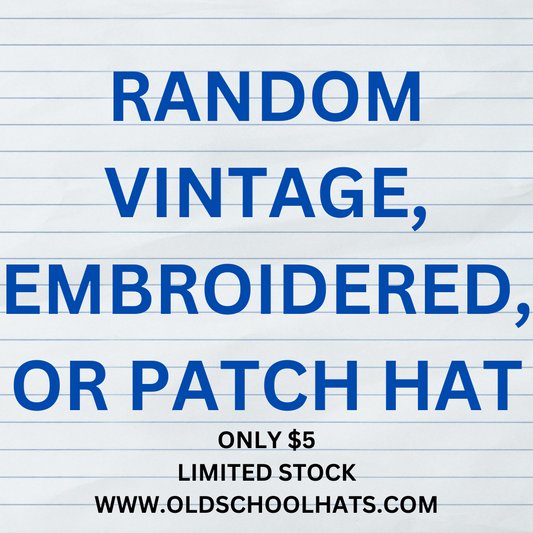 RANDOM HAT LIMITED STOCK – Old School Hats