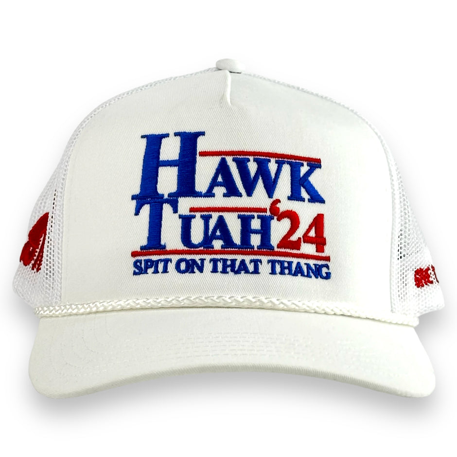 Hawk Tuah 24 Hat Five Panel Custom Embroidered – Old School Hats