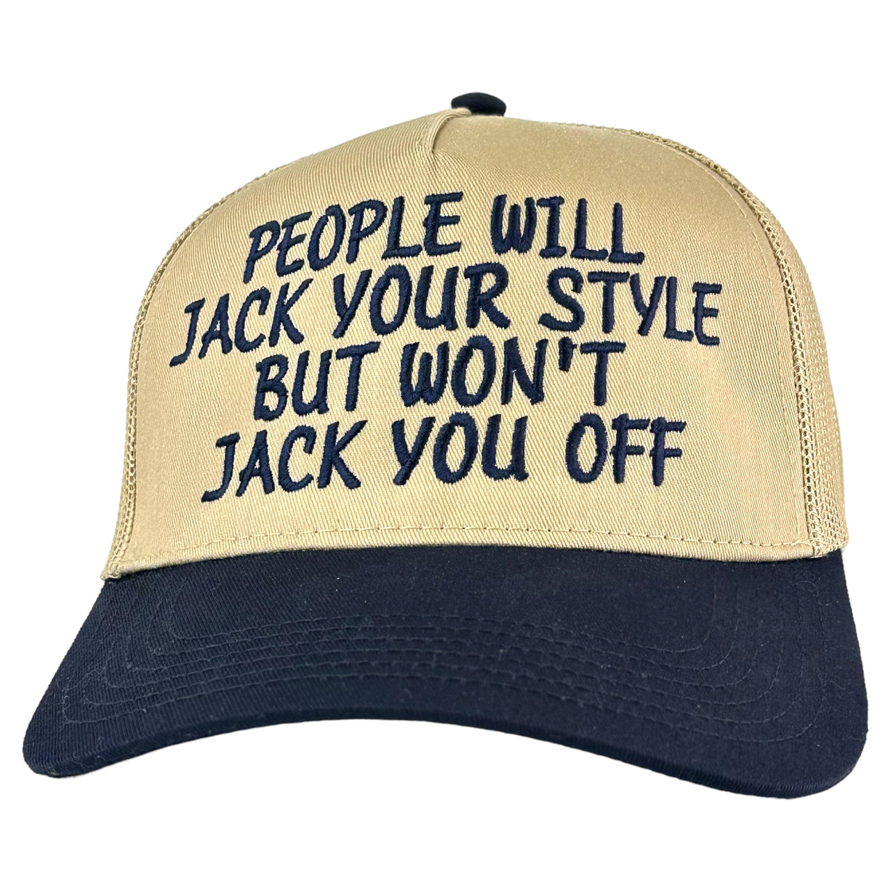 People Will Jack Your Style But Won’t Jack Hat Custom Embroidered – Old ...