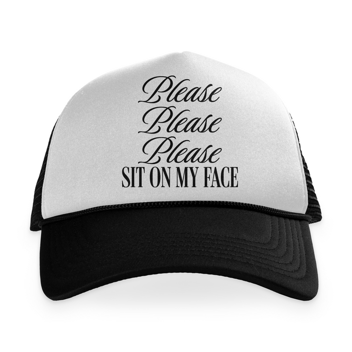Please Please Please Custom Printed Hat – Old School Hats