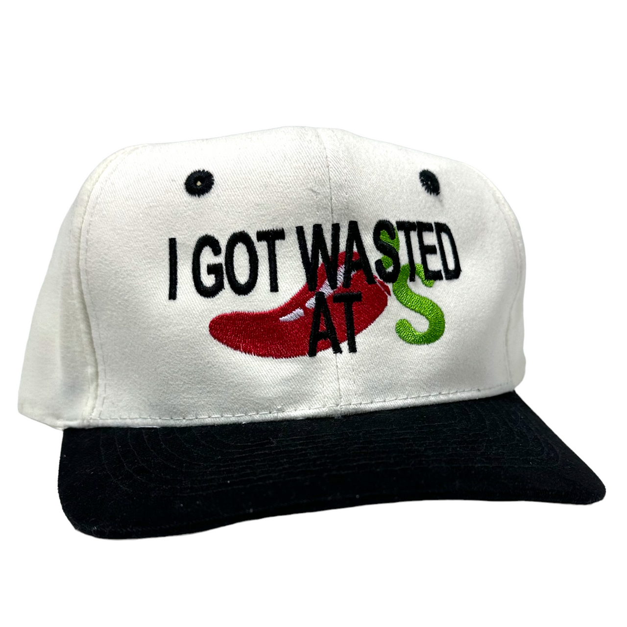 I Got Wasted Vintage SnapBack Cap Hat Custom Embroidered – Old School Hats